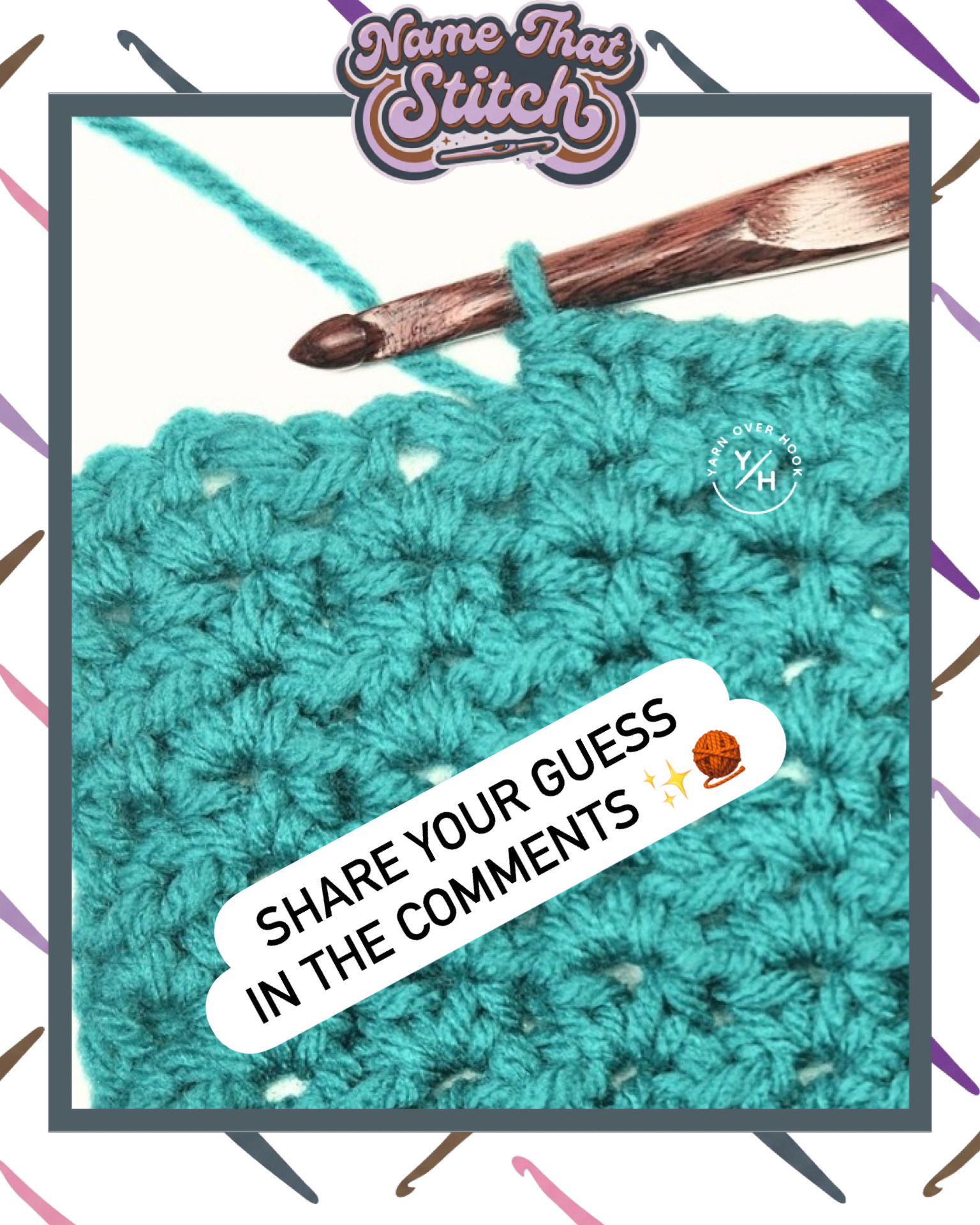 Name That Stitch – Jan 30, 2026 | Daily Crochet Puzzle